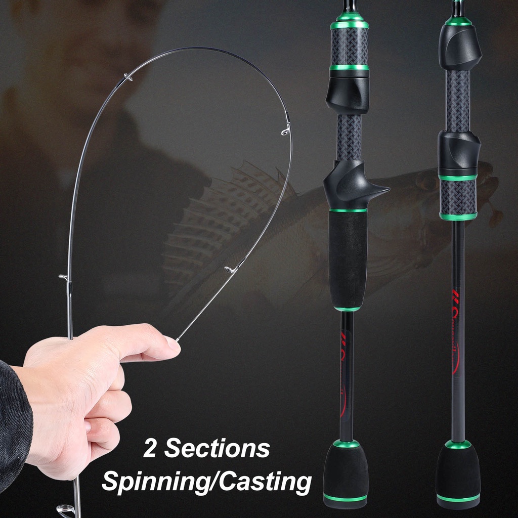 Jual Sougayilang UL Fishing Rod pake pipa 1.68m 2 Bagian Spinning Fishing Rod Ultra-Soft Fishing ...