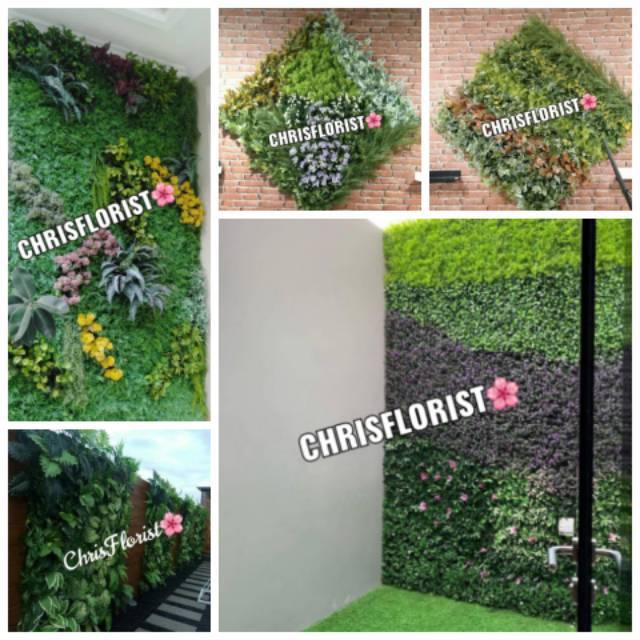 Jual Vertical Garden Tanaman Rambat Dinding Rumah Taman Plastik Palsu ...