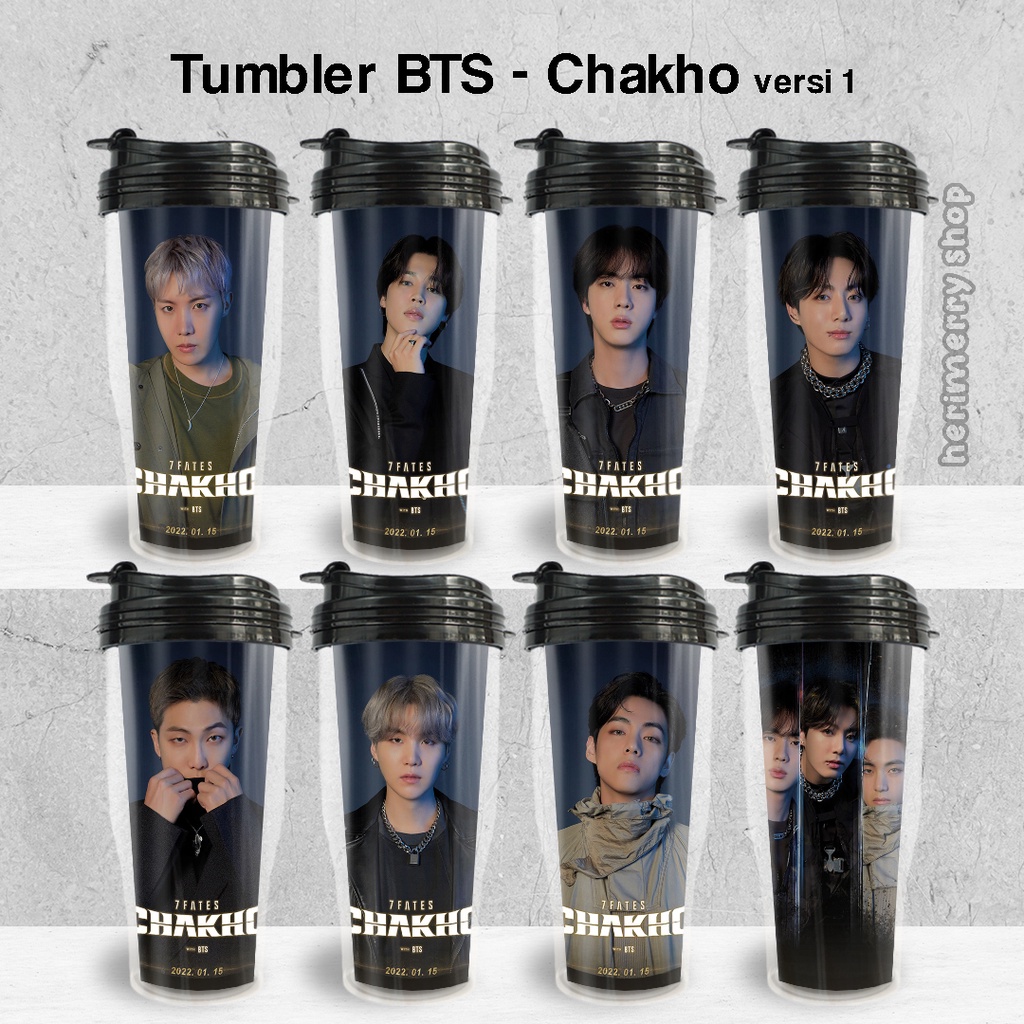 Jual Botol Minum BTS 7 Fates Chakho versi 1 - Tumbler Merchandise KPOP ...
