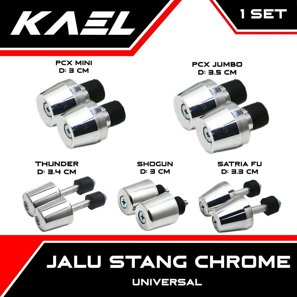 Jual Jalu Stang Chrome PCX Mini Jumbo-Thunder-Satria FU-Shogun Motor ...