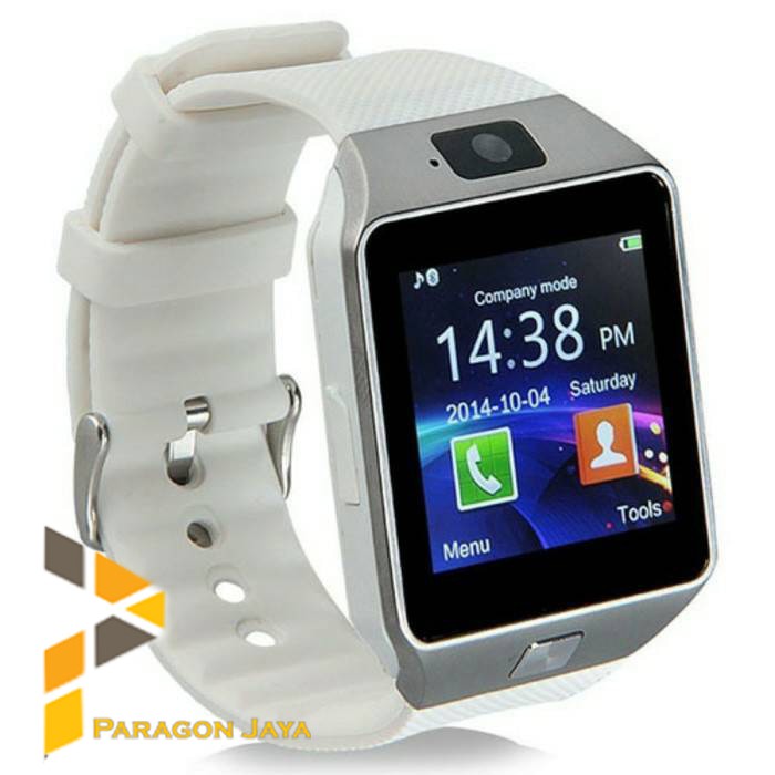 Jual SMART WATCH U9 / SMARTWATCH DZ09 White Putih SIMCARD MICRO MEMORY ...