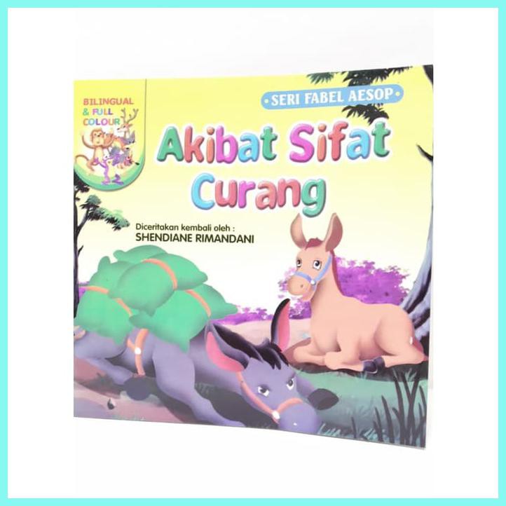Jual BUKU CERITA SERI FABEL AESOP AKIBAT SIFAT CURANG ANAK LAKI ...
