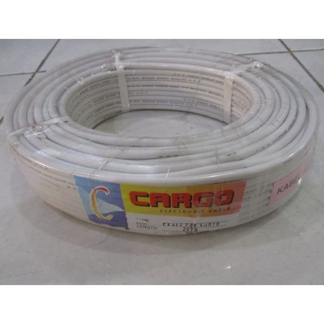Jual Kabel CARGO Tembaga Serabut Putih NYMHYO 2x0,75 mm2 / (1METER) | Shopee Indonesia