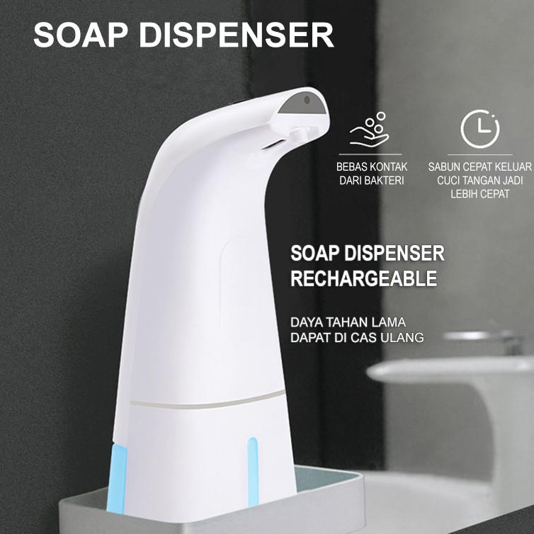 Jual DISPENSER SABUN BUSA OTOMATIS TOUCHLESS HANDS FREE DENGAN SENSOR ...