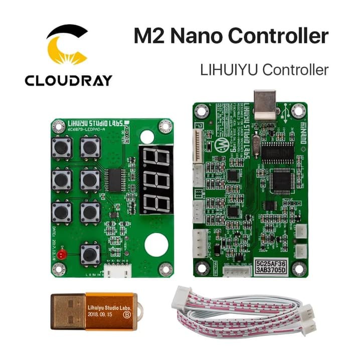 Jual Lihuiyu M2 Nano / CO2 Laser Controller Mainboard+Control Panel ...