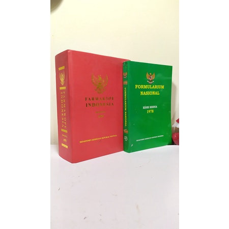 Jual Paket Murah 2 Buku Farmasi Farmakope 3 dan Formularium Nasionall ...