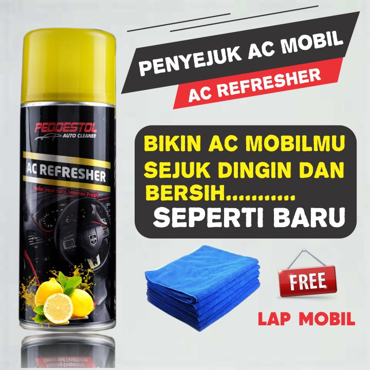 Jual ac refresher mobil pembersih ac mobil PEDDESTOL - PA3 | Shopee ...