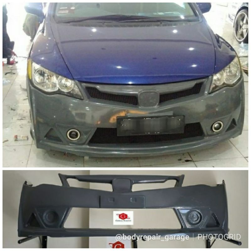 Jual Bodykit full bumper honda civic fd mugen r dan rr | Shopee Indonesia
