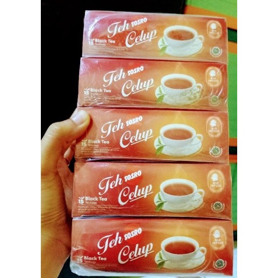 Jual Teh hitam celup Sosro dapat 5 kotak Teh sehat segar rilex | Shopee ...