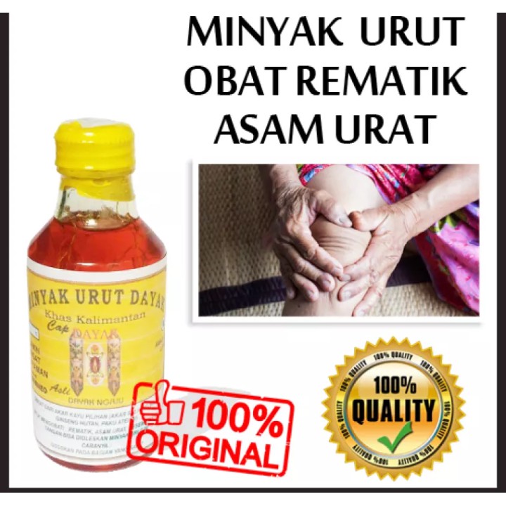 Jual Minyak Urut Obat Gosok Dayak Asli Kalimantan u Rematik pegal ...