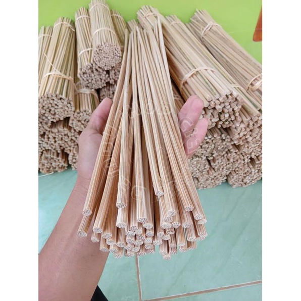 Jual Stik Bambu | Lidi Bambu Bulat 6mm 50cm | Shopee Indonesia