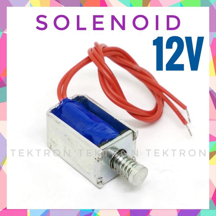 Jual Solenoid DC12V , selenoid 12V, arduino uno mega nano, | Shopee ...
