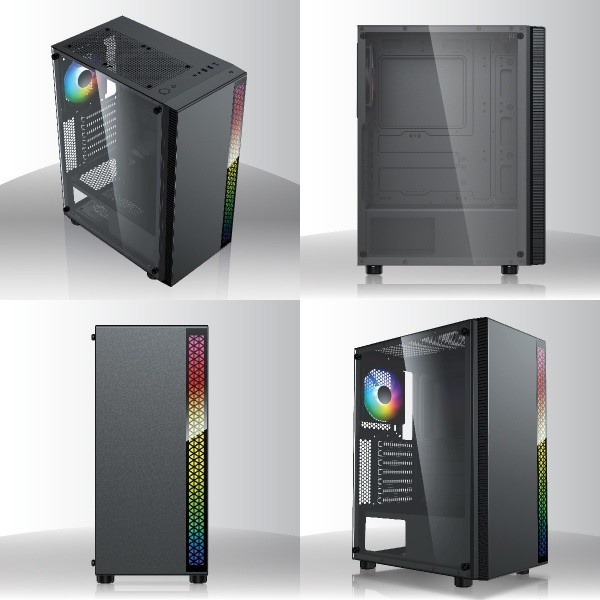 Jual Casing INFINITY FLASH V4 Tempered Glass - ATX, mATX Gaming Case ...