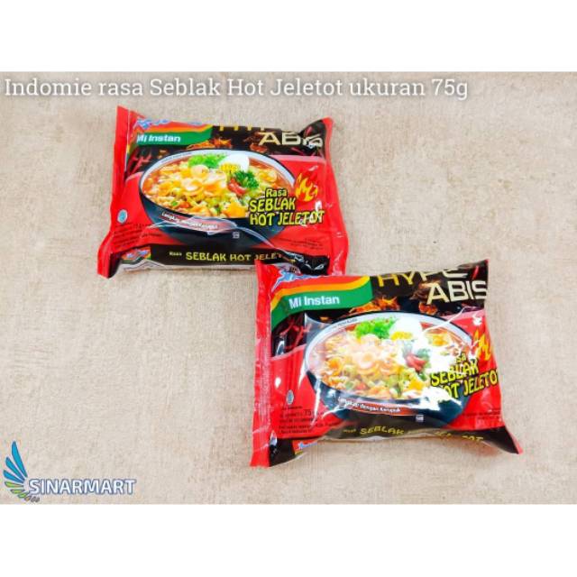 Jual INDOMIE RASA SEBLAK HOT JELETOT | Shopee Indonesia