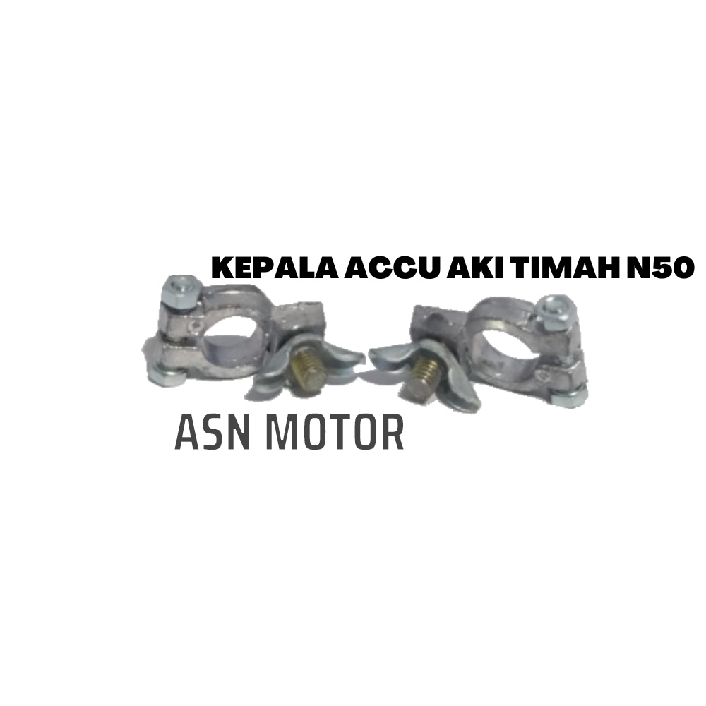 Jual KEPALA ACCU AKI TIMAH N50 | Shopee Indonesia