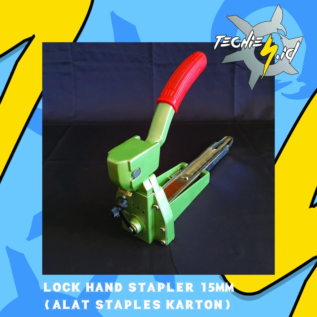Jual Lock Hand Stapler 150mm (Alat Staples Karton / Kardus Manual ...
