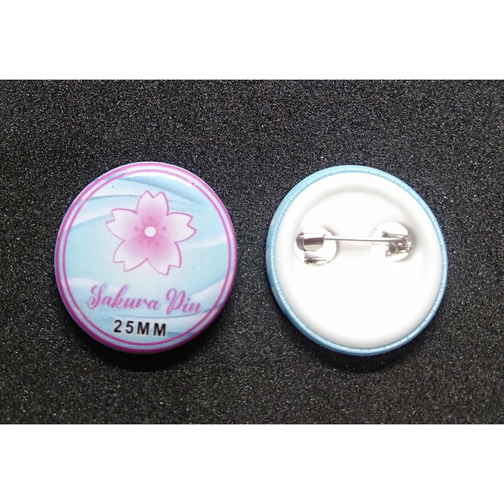 Jual Pin/bross ukuran 25 mm, bisa custom (gambar bebas), tanpa minimal ...