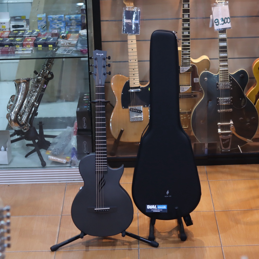 Jual Enya Nova GO SP1 EQ Carbon Fiber Black - Gitar Akustik Elektrik W/ Effect SP-1 SP 1 ENYA ...