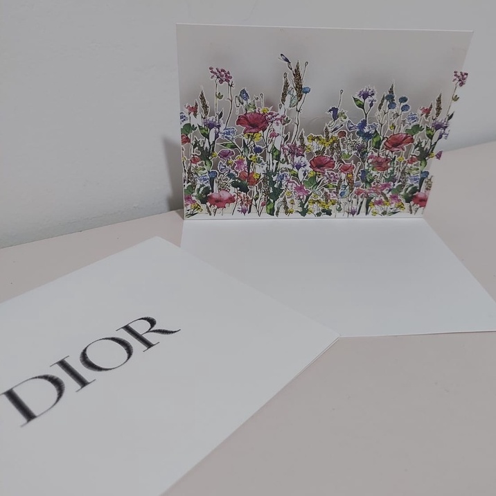 Jual DIOR AUTHENTIC Receipt Envelope / Tag / Card | Shopee Indonesia