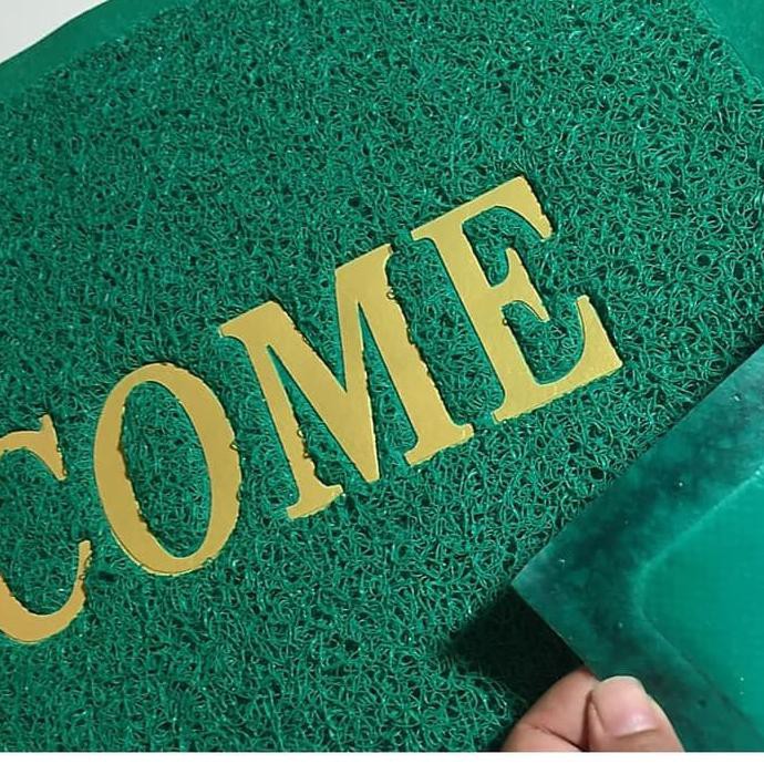 Jual KESET WELCOME BESAR UKURAN 50 X 70 CM - BIRU | Shopee Indonesia