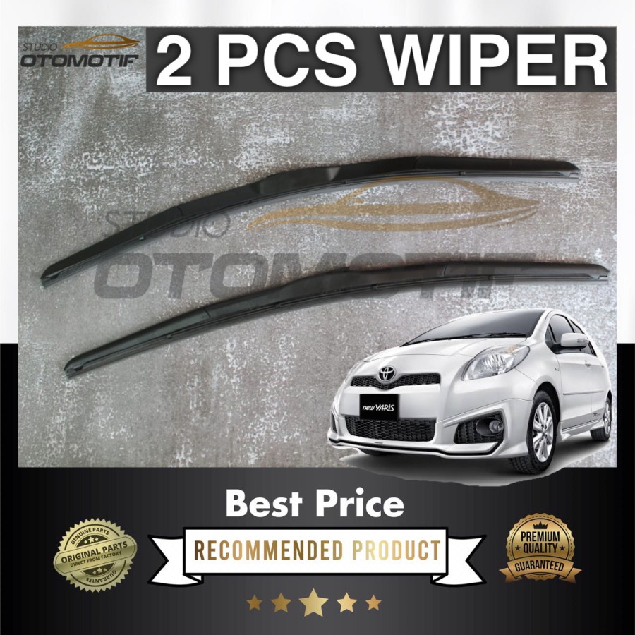 Jual Wiper Toyota Yaris 2005 2013 Bapao Blade Hybrid Eco 1 Set 2 Pcs