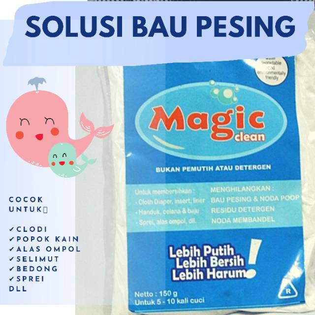 Jual Magic Clean - Solusi Bau Pesing & Noda Poop | Shopee Indonesia