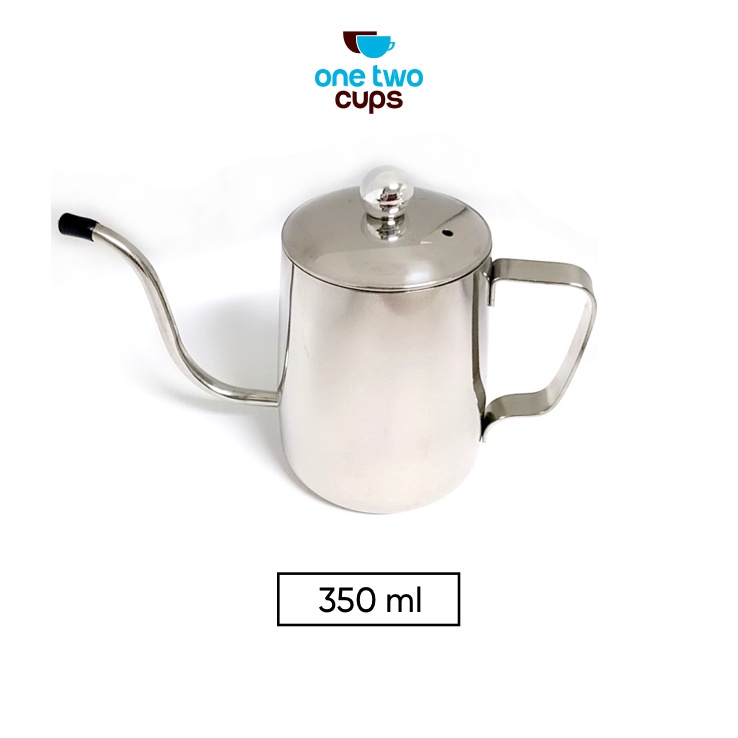 Jual One Two Cups Teko Pitcher Kopi Teh Leher Angsa Teapot Drip Kettle Cup 350ml | Shopee Indonesia