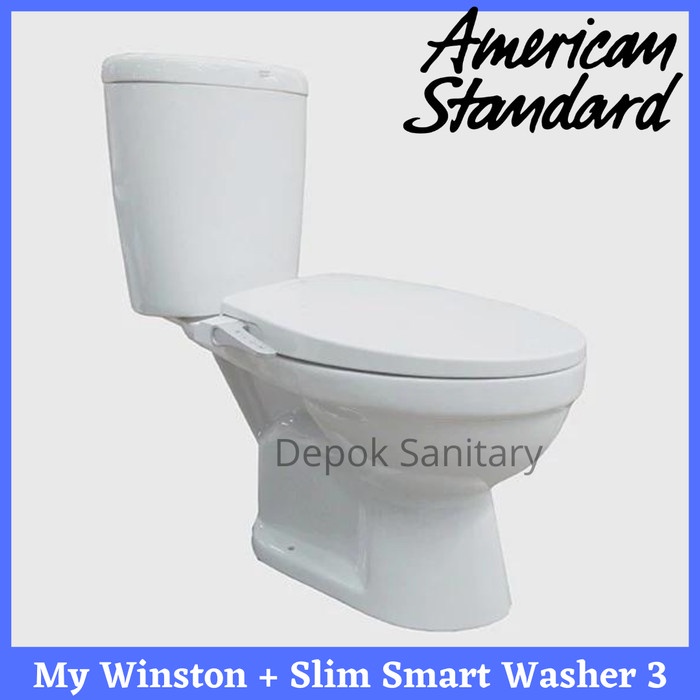 Jual Closet duduk American standard My wingston single flush/ closet ...