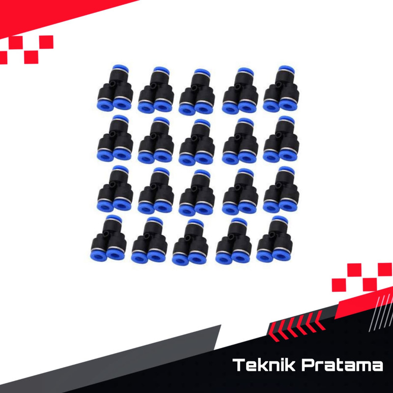 Jual Y 4MM FITTING Y PNEUMATIC UKURAN 4MM X 4MM X 4MM | Shopee Indonesia