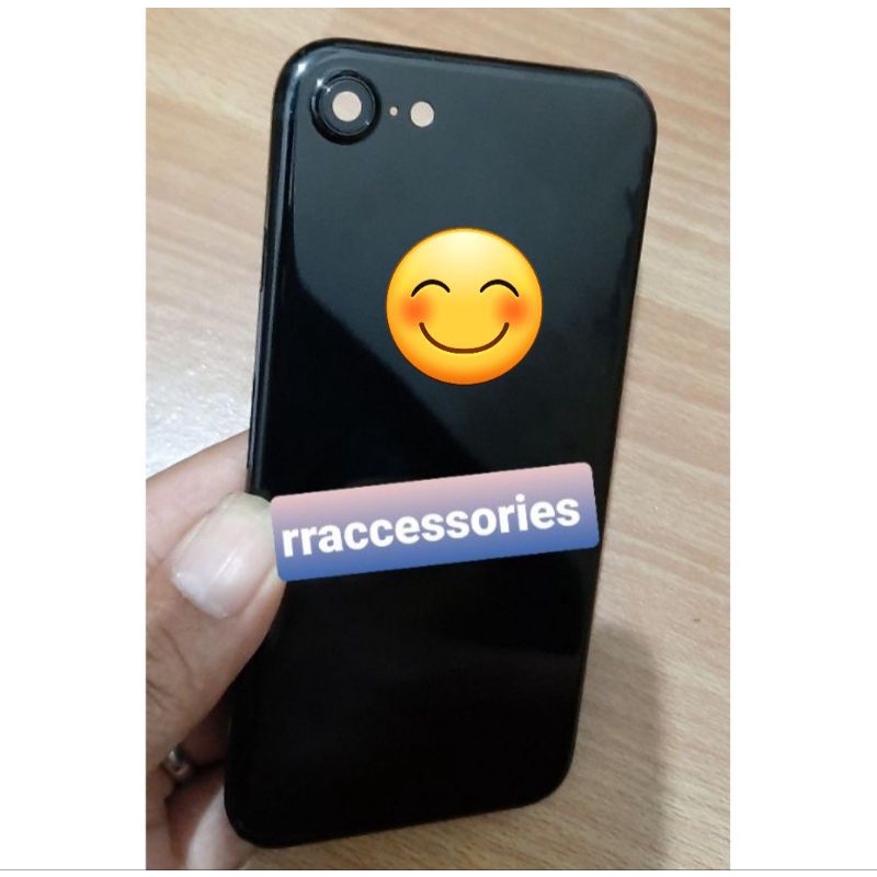 Jual housing kesing casing ip 7/ip 7g jetblack | Shopee Indonesia