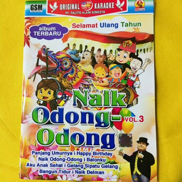Jual Kaset VCD original karaoke lagu anak naik odong-odong vol 3 | Shopee Indonesia