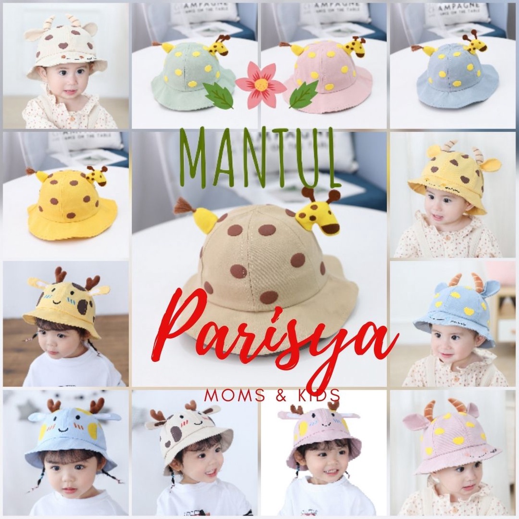 Jual PARISYA - Topi Bayi Fisherman 1-3 Tahun, Premium Quality, Cute ...