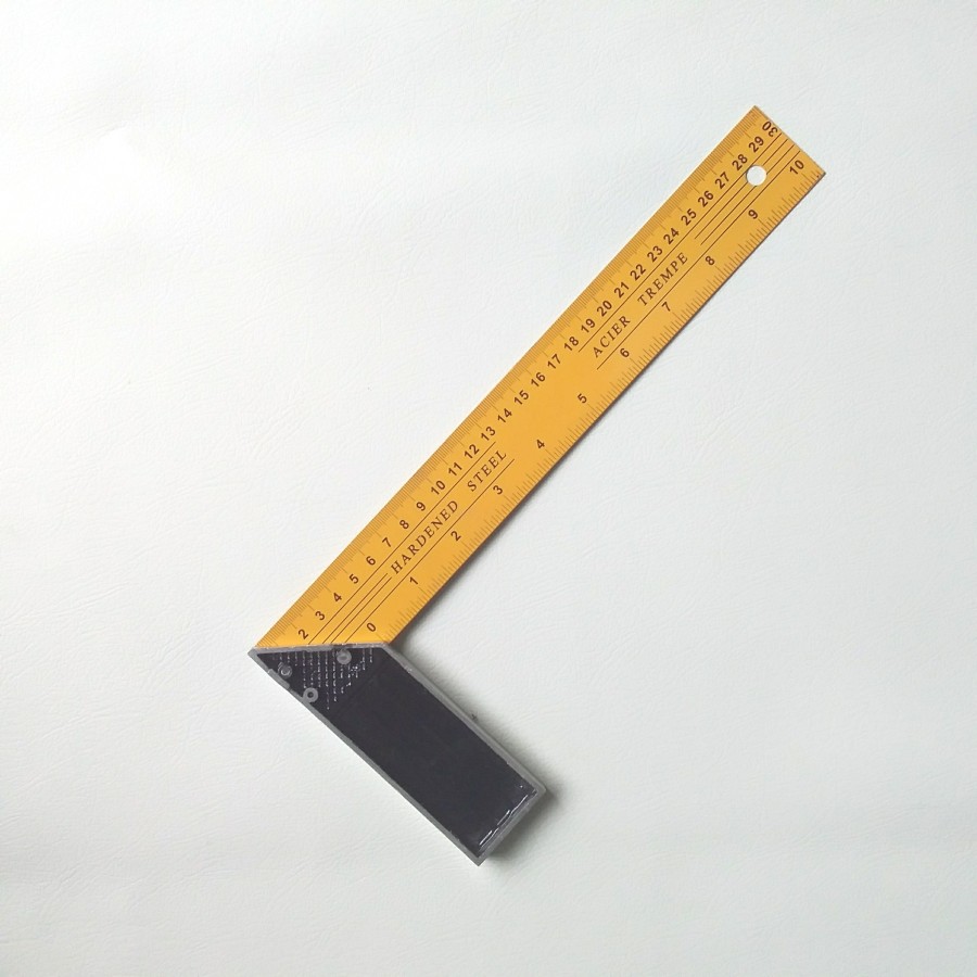 Jual Siku Tukang Kayu Bangunan Murah - Alat Ukur Bertukang Warna Random ...