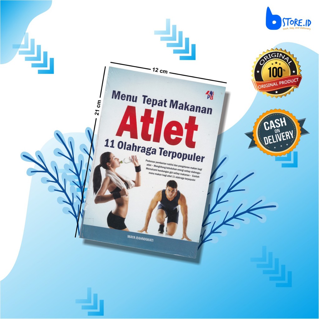 Jual MENU TEPAT MAKANAN ATLET 11 OLAHRAGA TERPOPULER, Maya Rahmawati ...