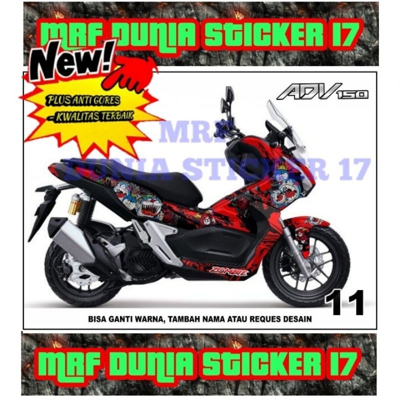 Jual Sticker decal ADV Full Body decal ADV Full body Sticker ADV Full ...
