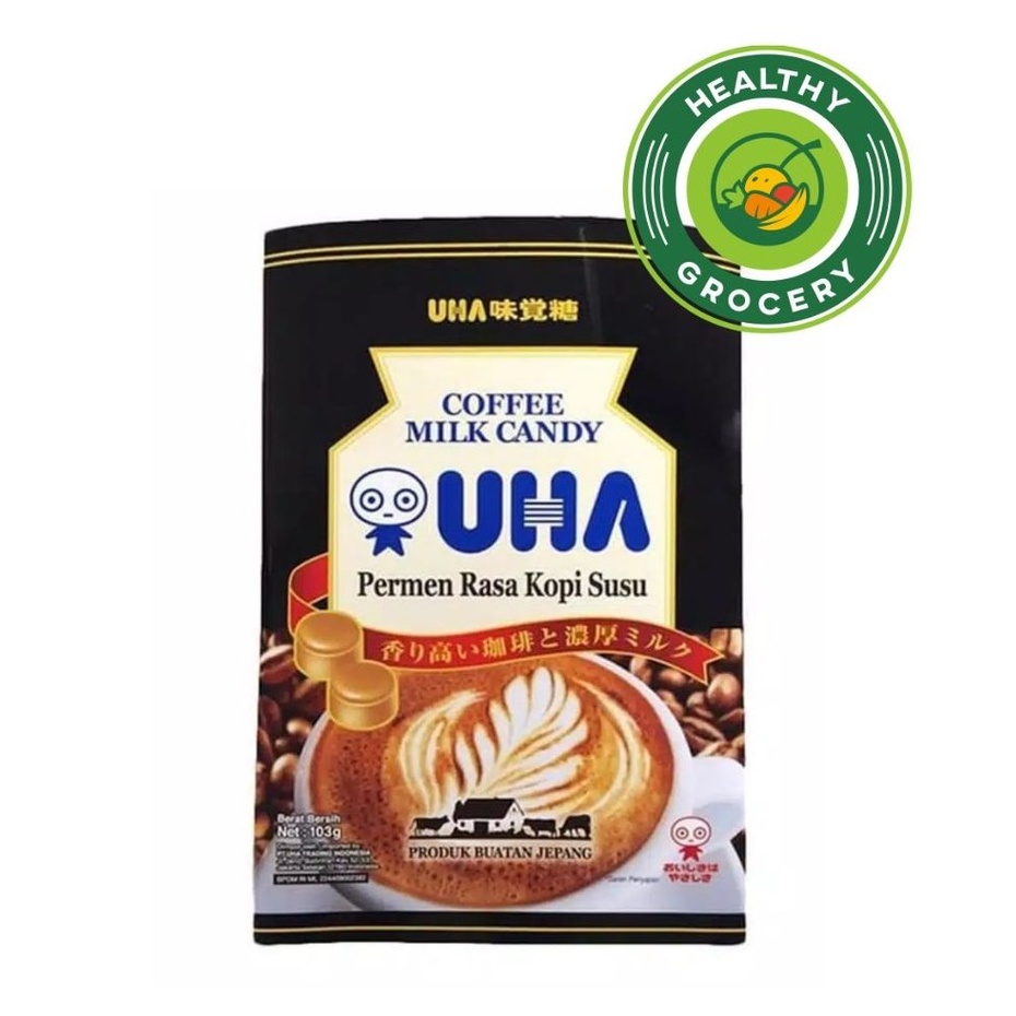 Jual Uha Milk Candy Coffee / Mint / Matcha 103gr Permen Susu Rasa Coffee / Mint / Matcha ...