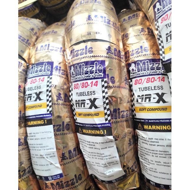 Jual 1ban tubles matic soft compound mizzle MR-X 80/80.14 free pentil ...