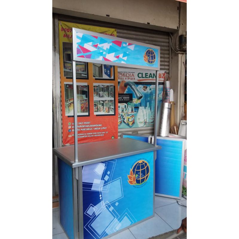 Jual Booth portable/meja lipat dagang/Gerobak lipat/booth lipat ...