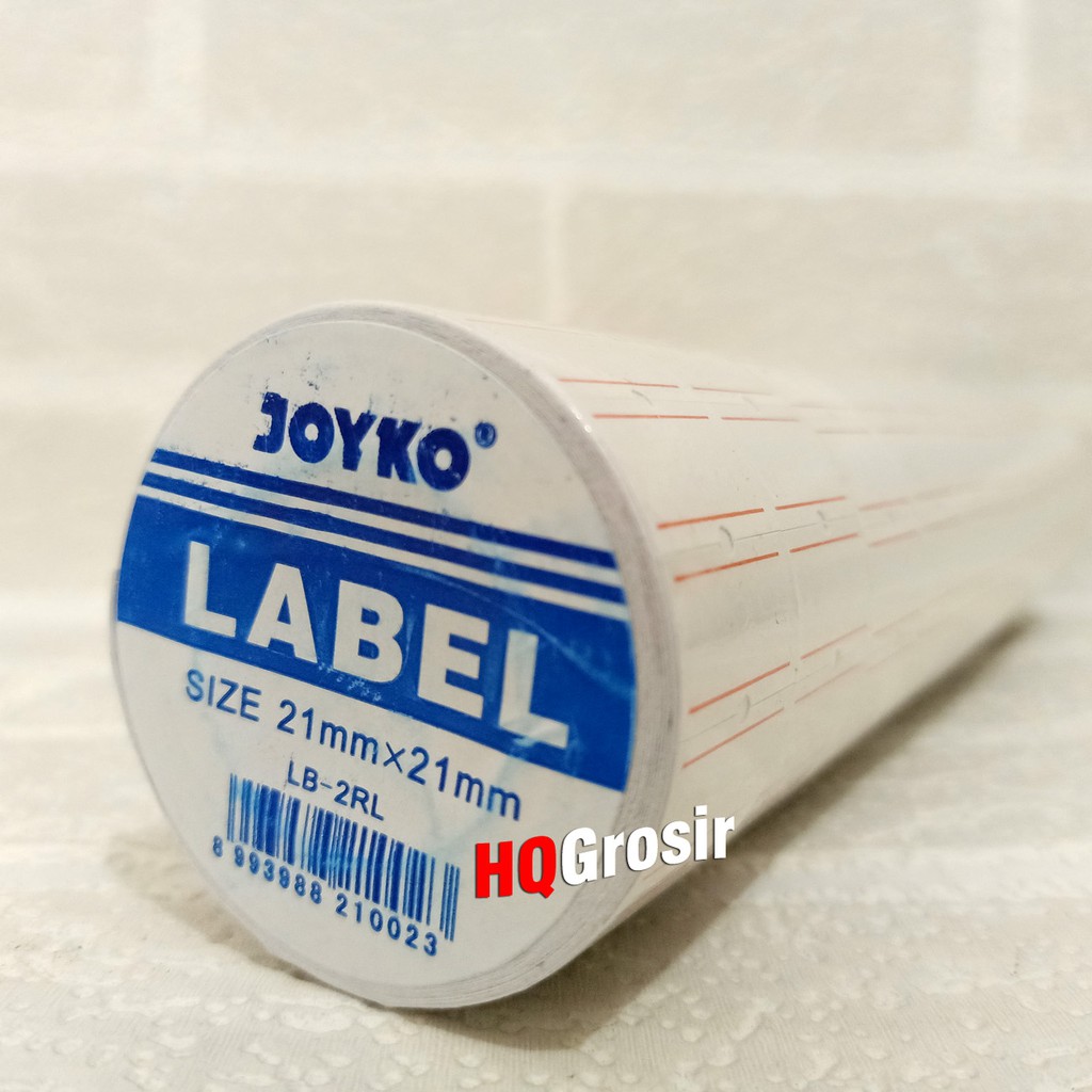 Jual Sticker Label Harga JOYKO LB-2RL 21x21 mm - 1 slop (10 roll ...