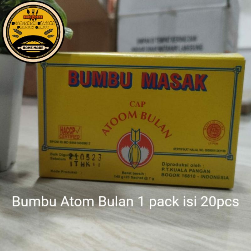 Jual Bumbu Atom Bulan 1 pak isi 20pcs | Shopee Indonesia