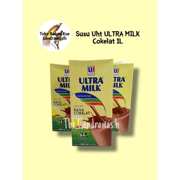Jual Susu Uht ULTRA Cokelat 1L | Shopee Indonesia