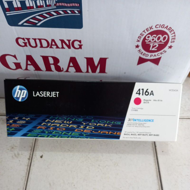 Jual Toner HP 416A Magenta W2043A For Hp Laserjet M454 , M455 | Shopee ...