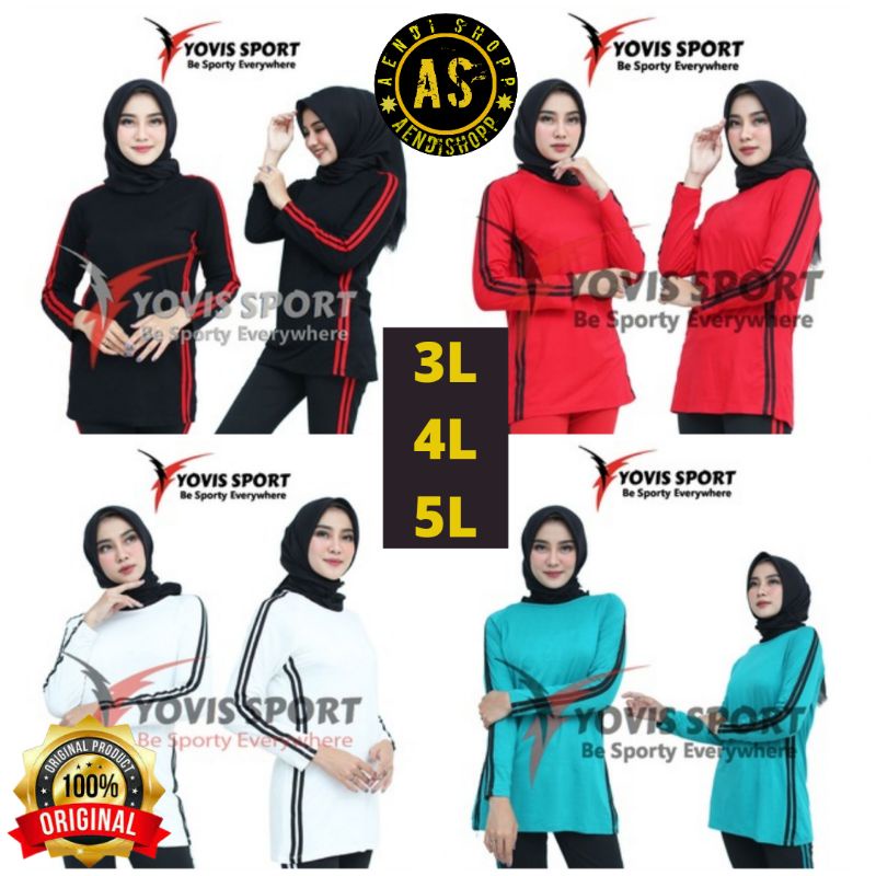 Jual Baju Senam Wanita Muslim Muslimah Baju Olahraga Aerobic Zumba Yoga ...