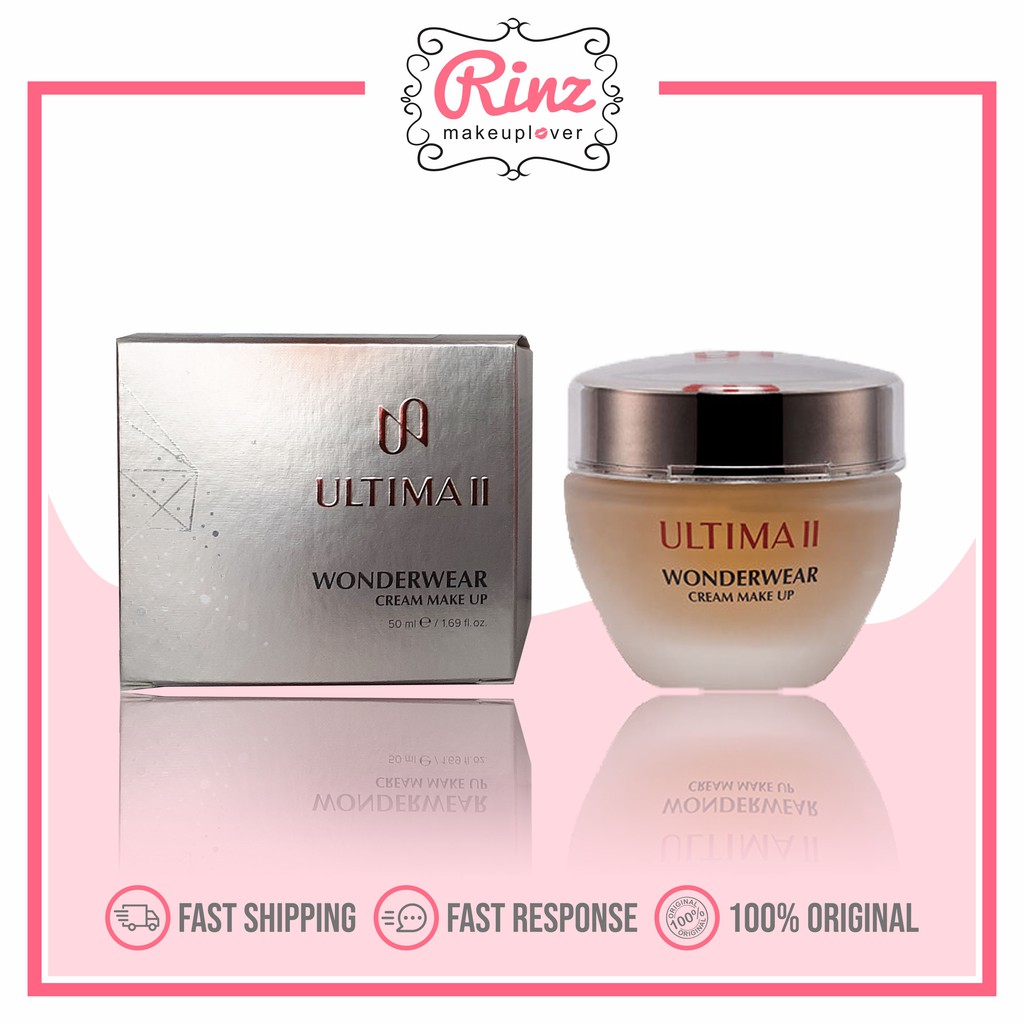 Jual ULTIMA II Wonderwear Cream Foundation Make Up | Shopee Indonesia