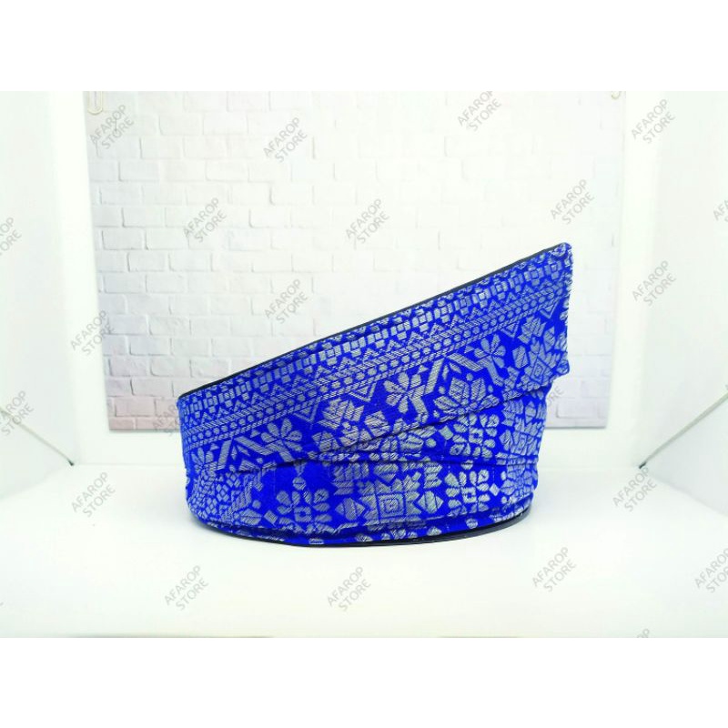 Jual Tanjak/Tengkolok/Destar Songket Premium Asli Melayu Riau Palembang ...