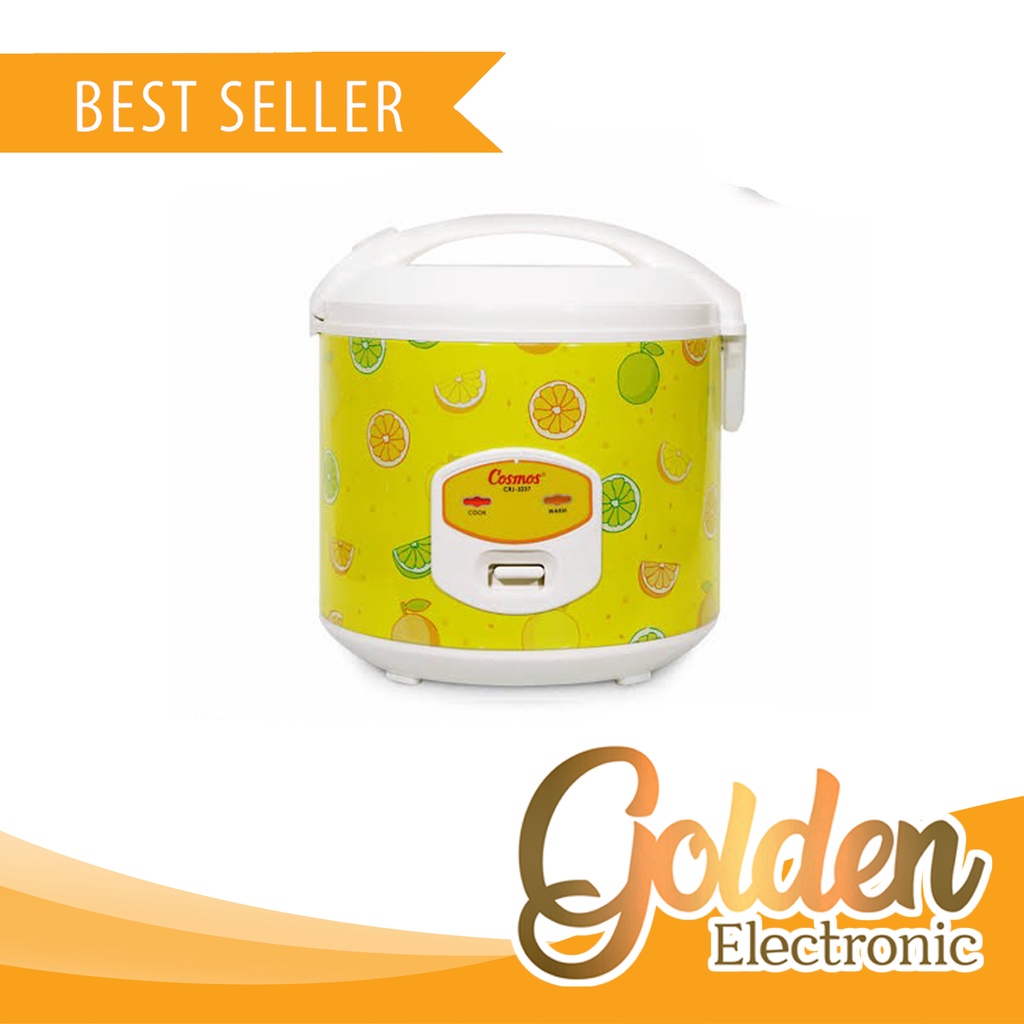 Jual Rice Cooker Cosmos CRJ-3237 / Magic Com Cosmos CRJ3237 2 Liter ...