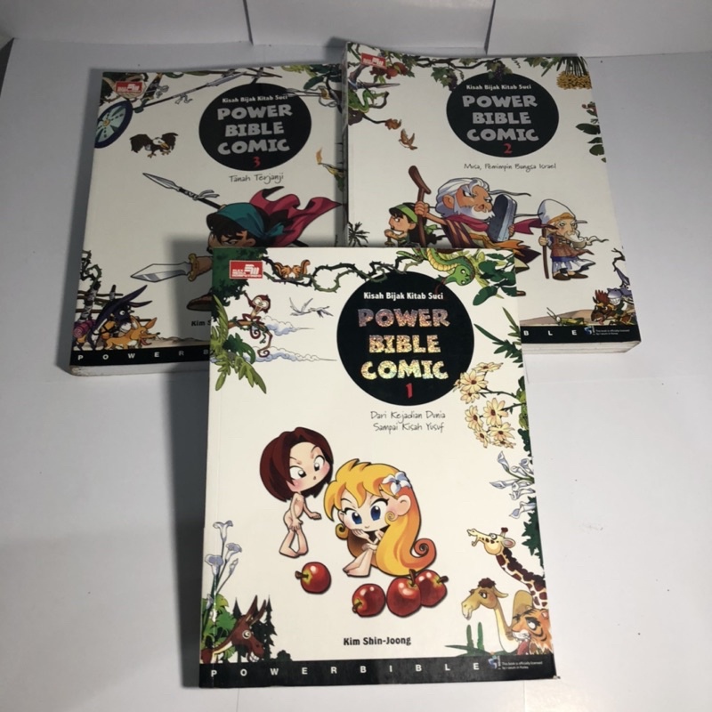 Jual Komik Power Bible Comic 1-3 (sepaket) | Shopee Indonesia