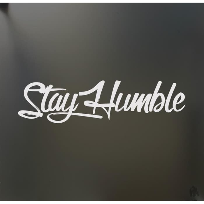 Jual sticker jdm stay humble sticker mobil motor laptop kaca dll Elegan ...
