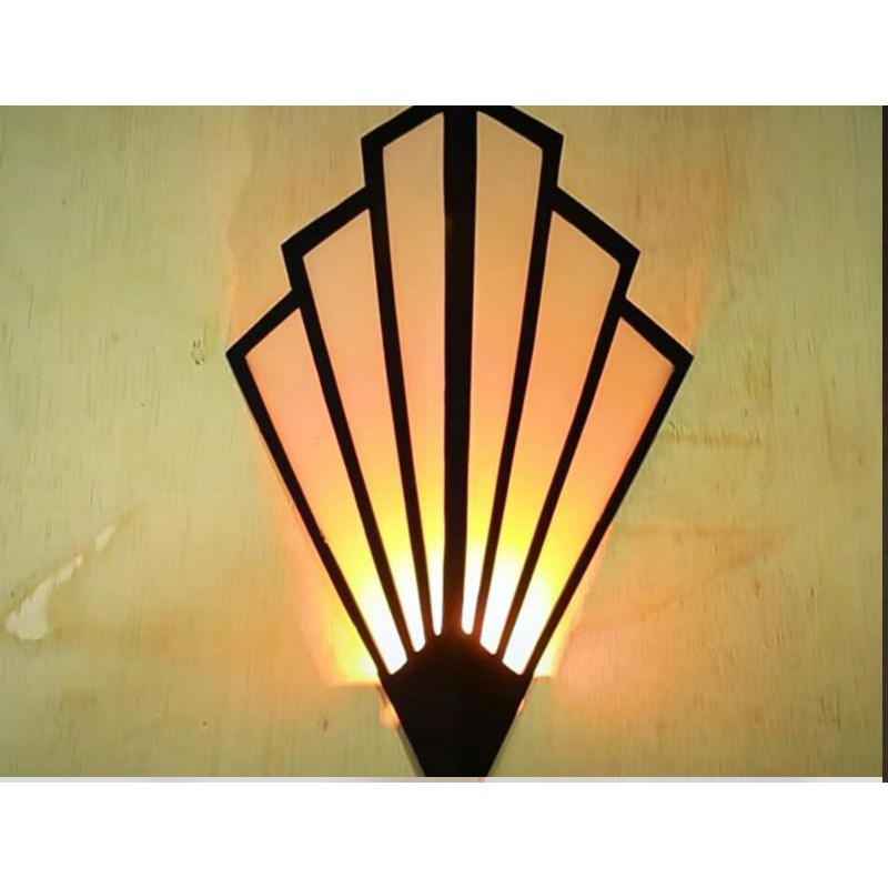 Jual LAMPU DINDING MINIMALIS/LAMPU PVC ANTI KARAT/ LAMPU HIAS MOTIF ...
