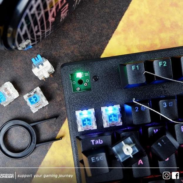 Jual qwp-957 Armaggeddon MKA-2C TKL - MKA 2C MKA2C Mechanical Gaming ...